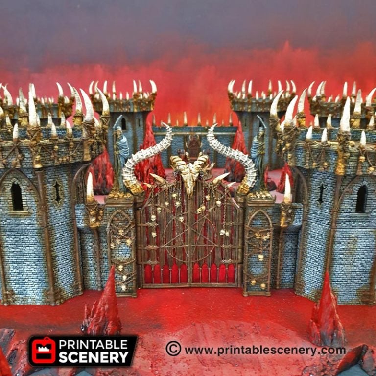 Gates of Doom - Printable Scenery