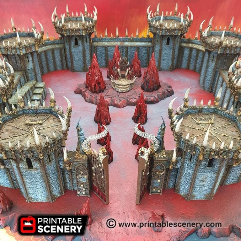 Gates of Doom - Printable Scenery