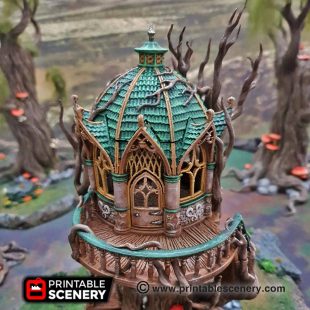 Gloomwood Treehouse - Printable Scenery