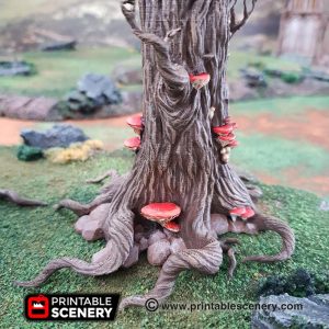 Painting Guide: Gloomwood Trees - Printable Scenery