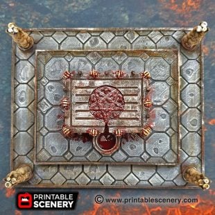 Sacrificial Altar - Printable Scenery