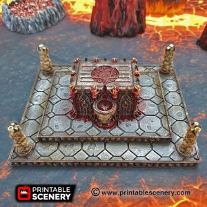 Sacrificial Altar - Printable Scenery
