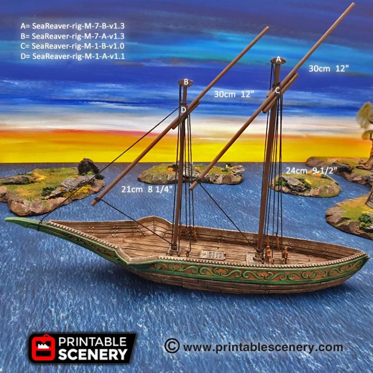 Sea Reaver - Printable Scenery