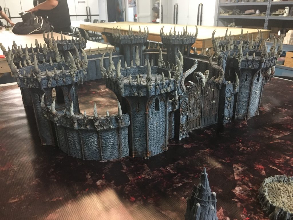 Demon Buildings - Printable Scenery
