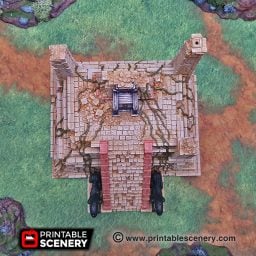 Alien Throne - Printable Scenery