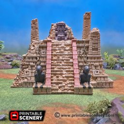 Alien Throne - Printable Scenery