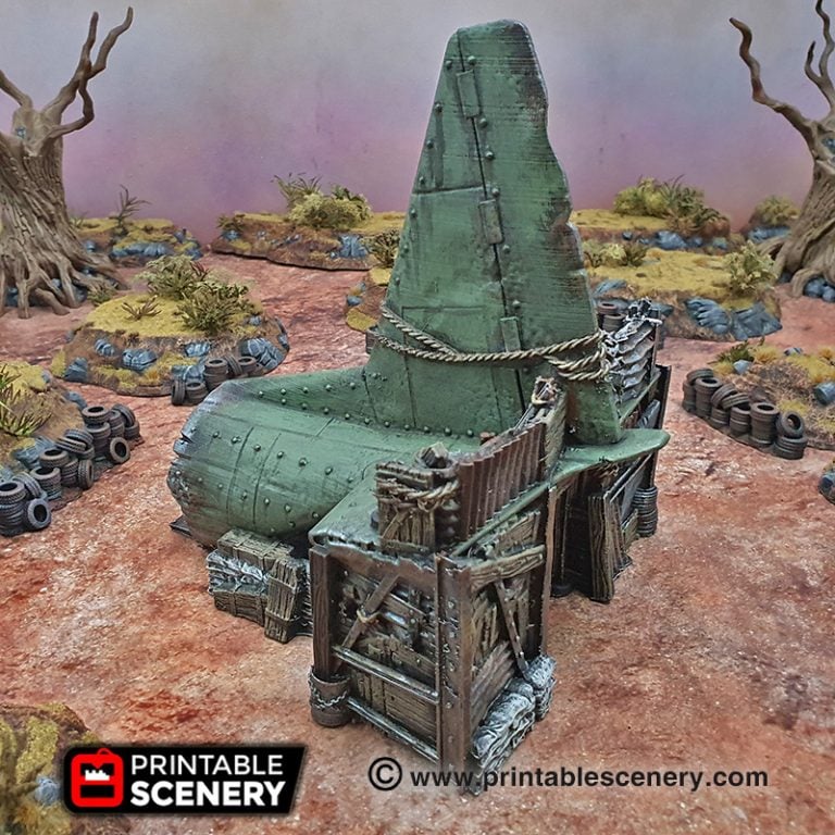 Scrapyard - Printable Scenery