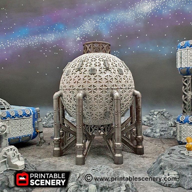 Operations Base Modules - Printable Scenery