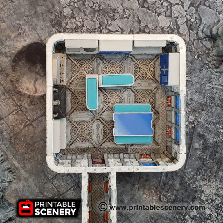 Mess Hall Expansion - Printable Scenery