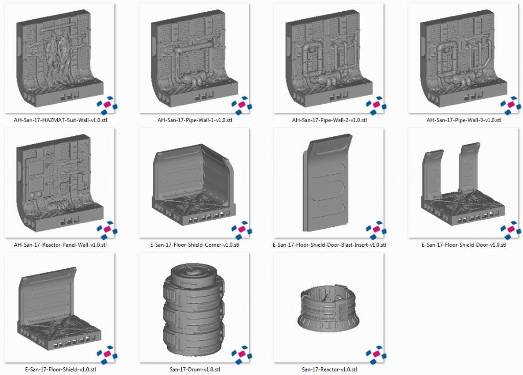Reactor Core Expansion - Printable Scenery