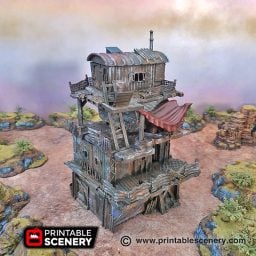 Slum Stacks - Printable Scenery