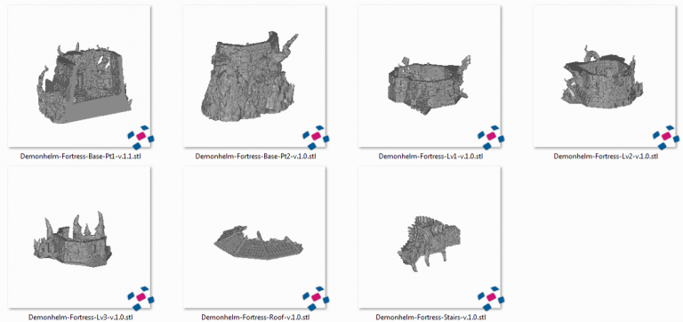 Demonhelm - Printable Scenery