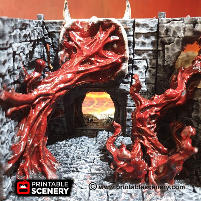 Demonhelm - Printable Scenery