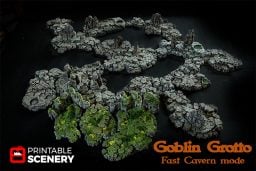 Grotto Walls - Printable Scenery