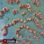 Grotto Walls - Printable Scenery