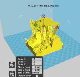 Moon Shrine - Printable Scenery