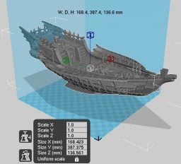 Flying Dhow - Printable Scenery