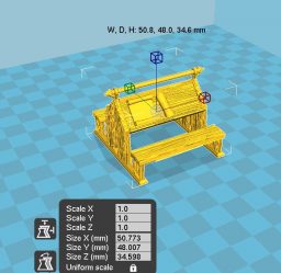 Library Furniture - Printable Scenery