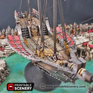 Flying Dhow - Printable Scenery