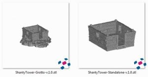 Shanty Tower - Printable Scenery