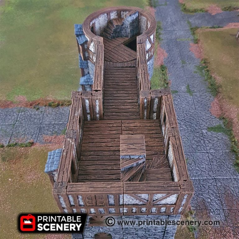 Alchemist Guild Expansion - Printable Scenery