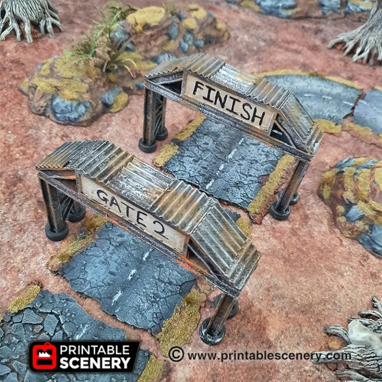 Checkpoint - Printable Scenery