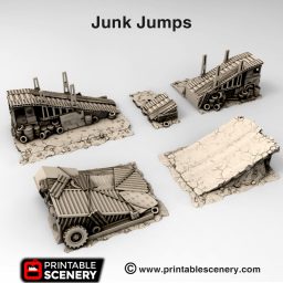 Junk Jumps - Printable Scenery
