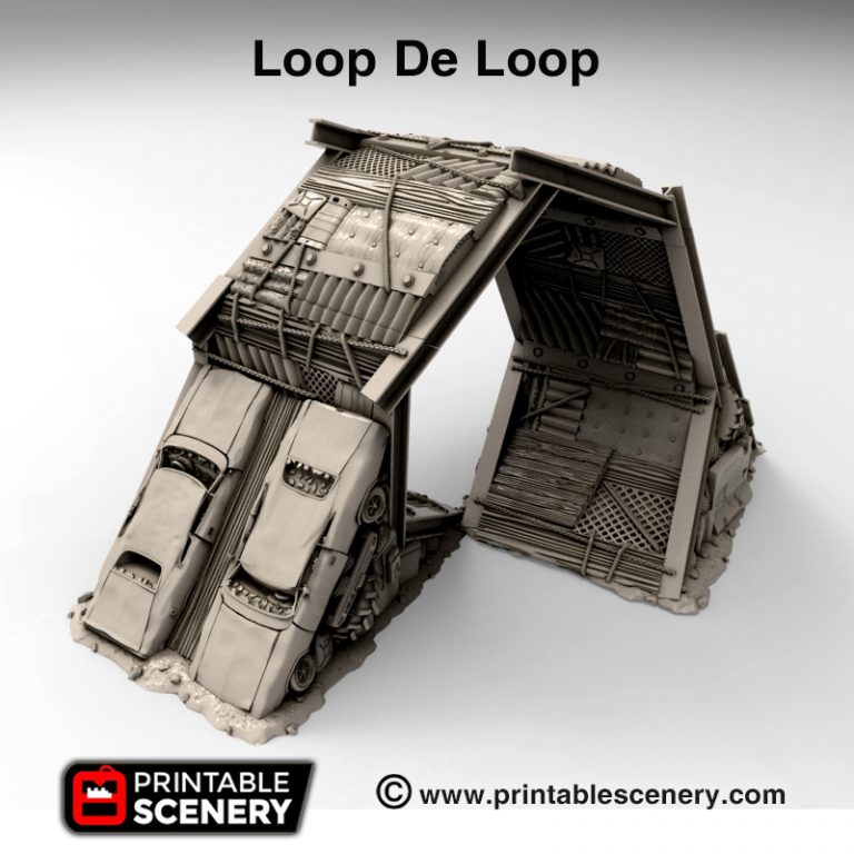 Loop de Loop - Printable Scenery