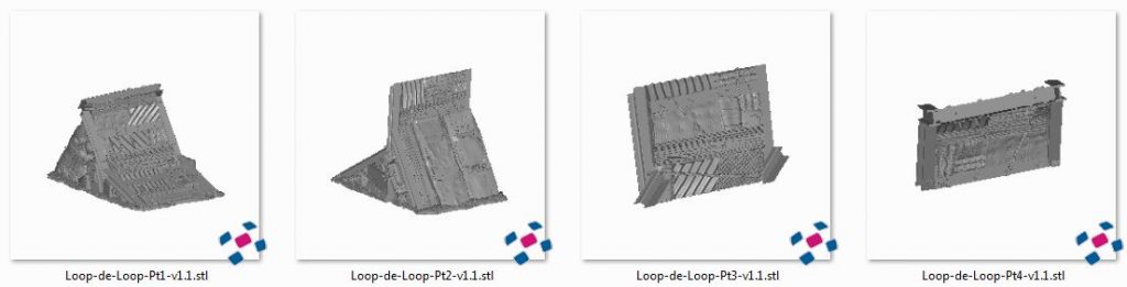 Loop de Loop - Printable Scenery