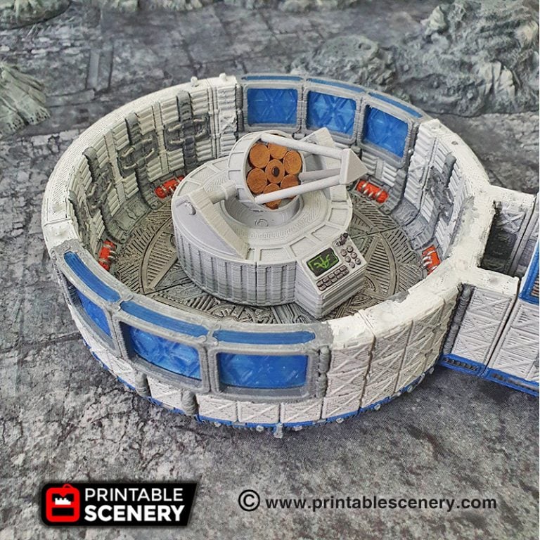 Operations Base Modules - Printable Scenery