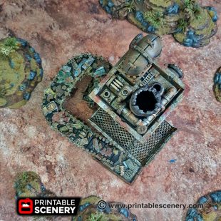 Recycling Tower - Printable Scenery