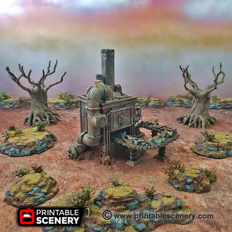 Scrapyard - Printable Scenery