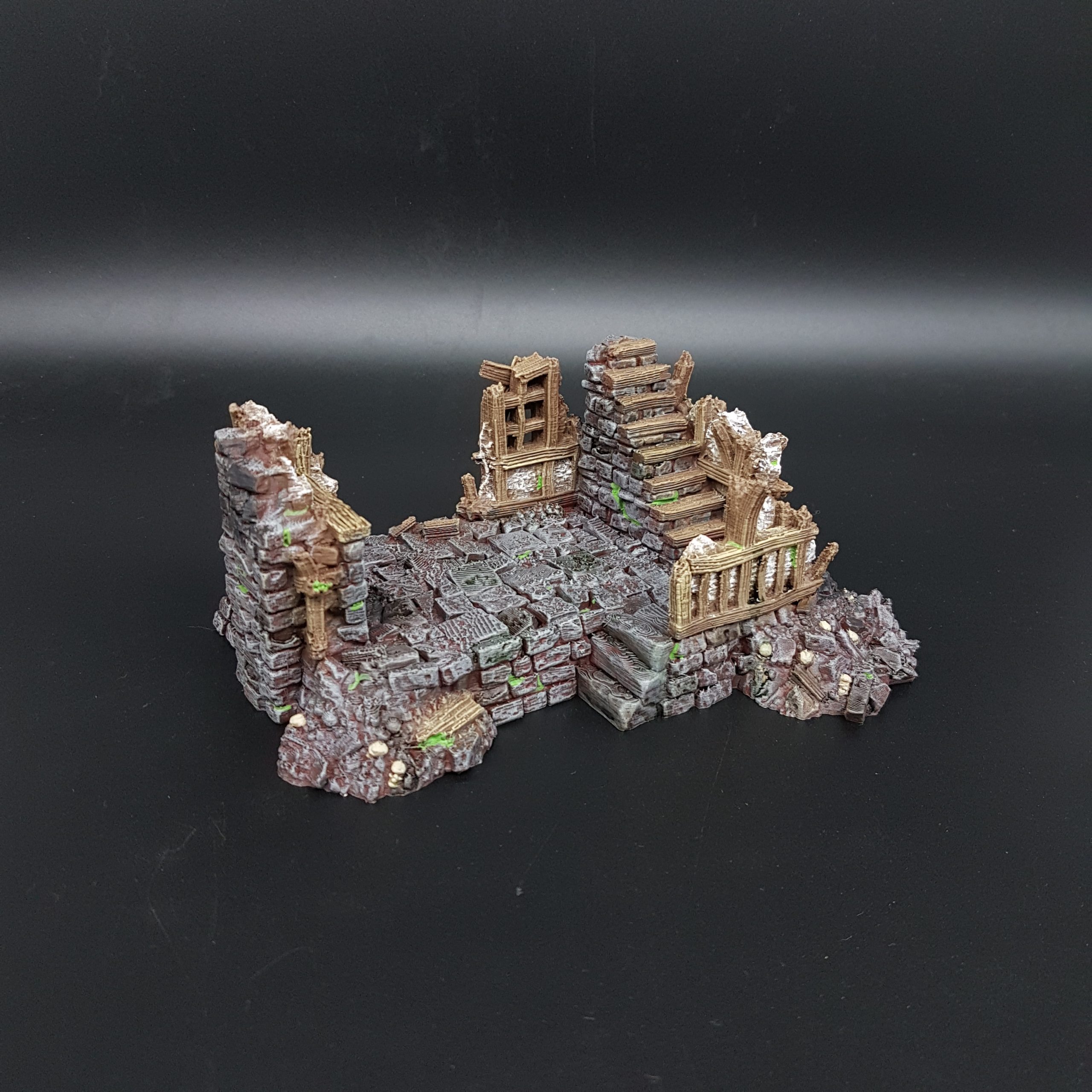 Painting Shadowfey: Ruins - Printable Scenery