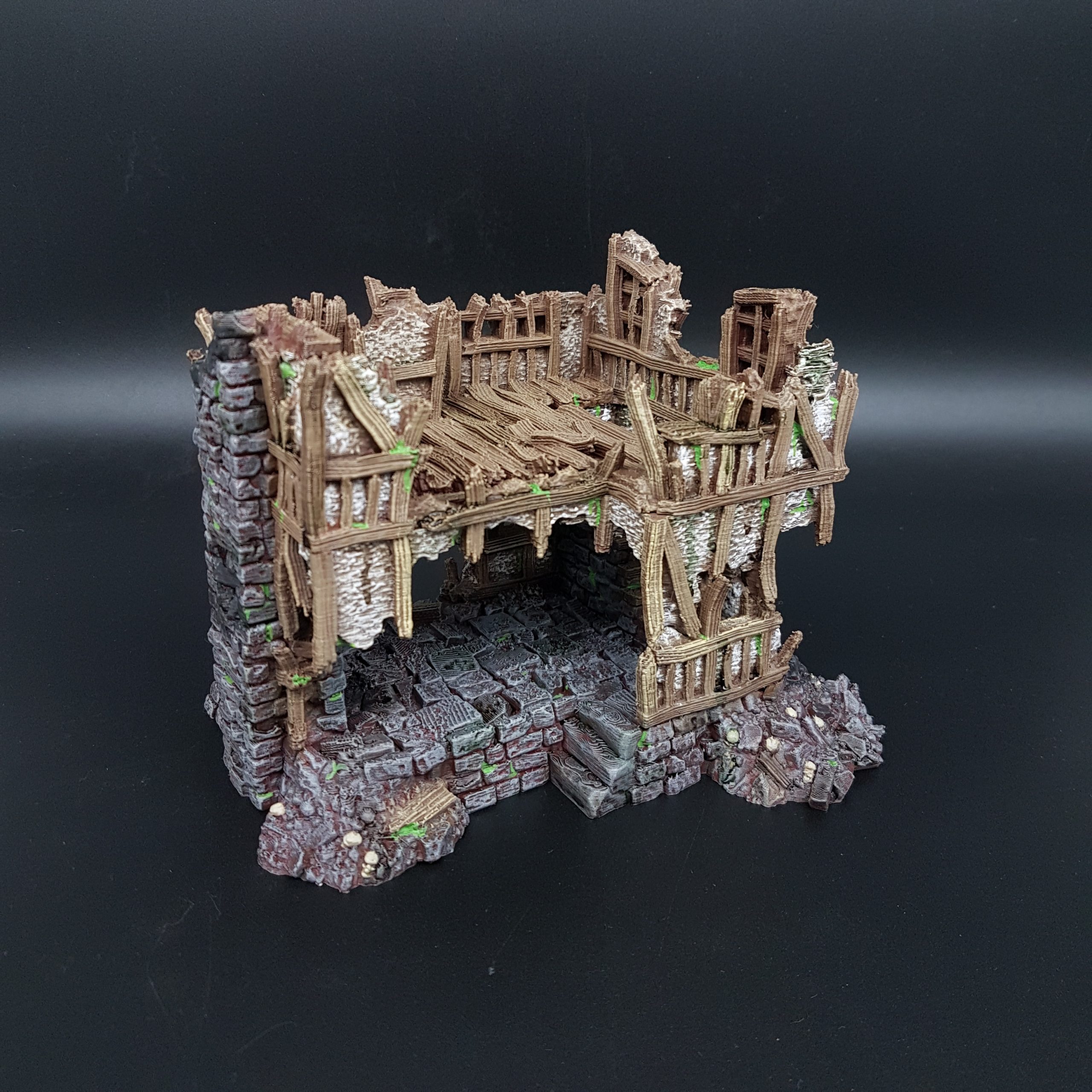 Painting Shadowfey: Ruins - Printable Scenery
