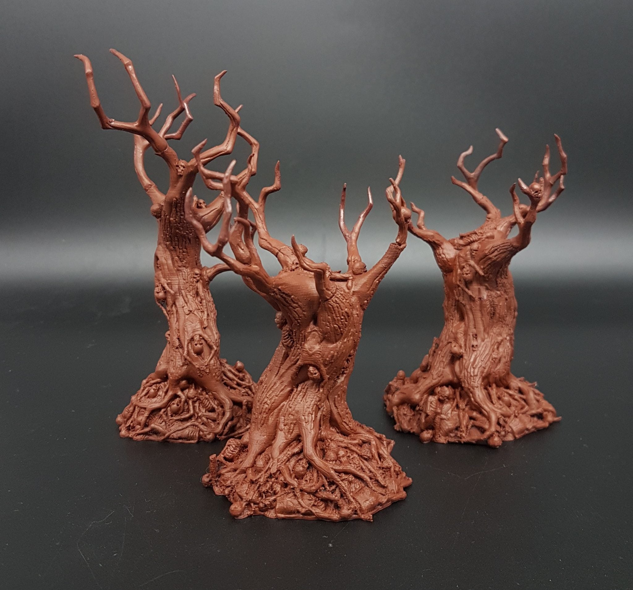 Painting Shadowfey: Blood Trees - Printable Scenery