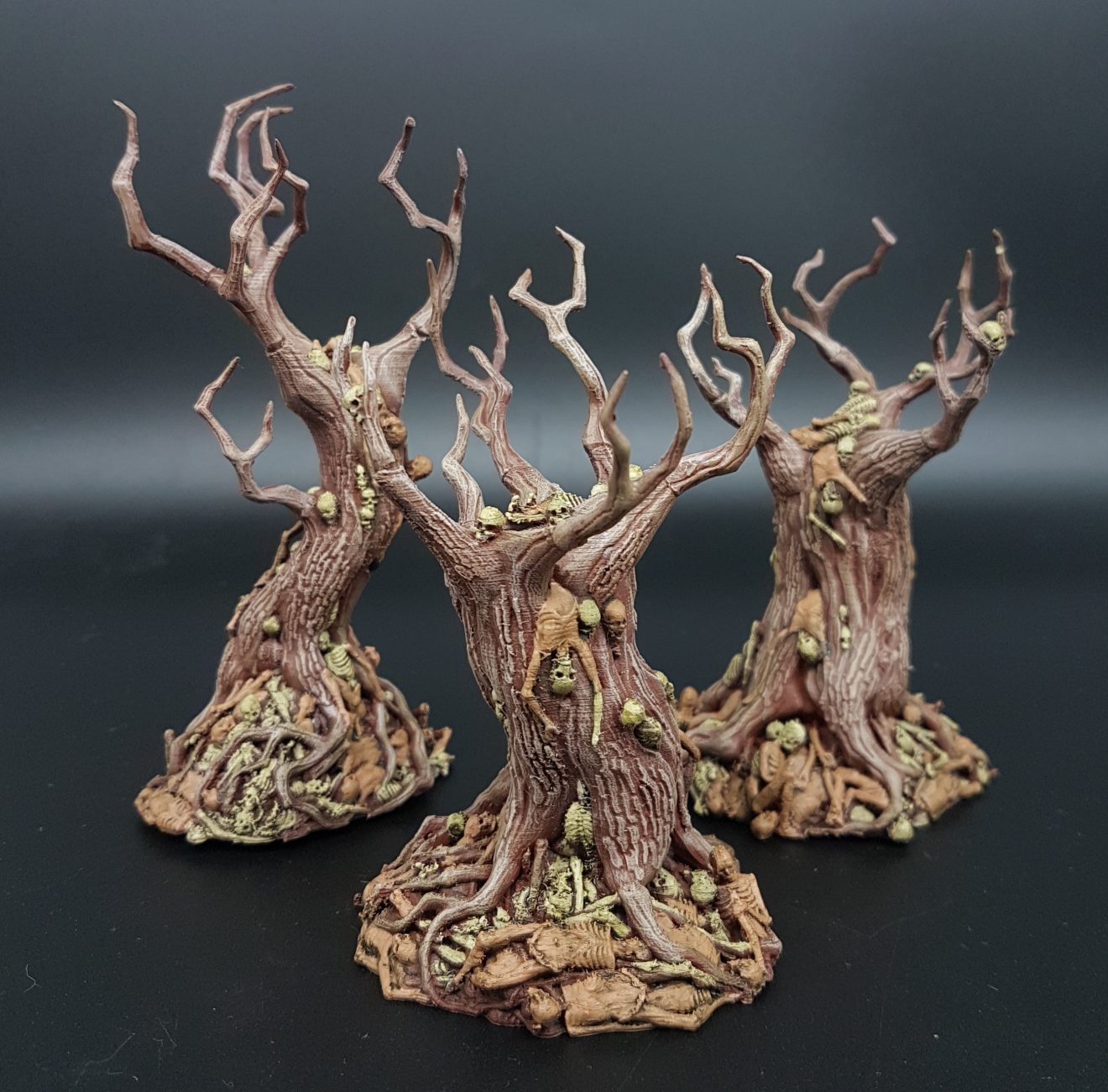 Painting Shadowfey: Blood Trees - Printable Scenery