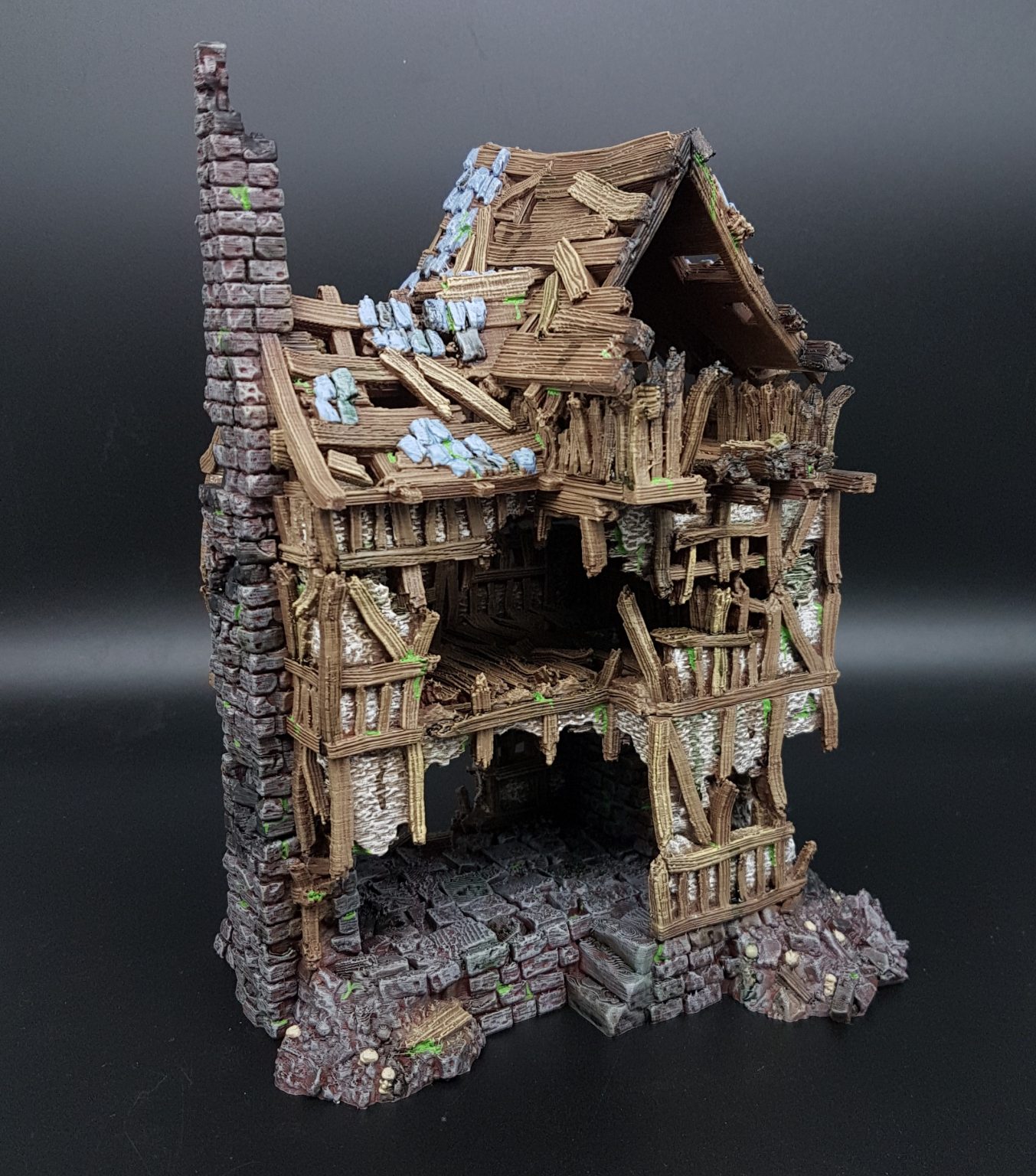 Haunted Windmill - Printable Scenery