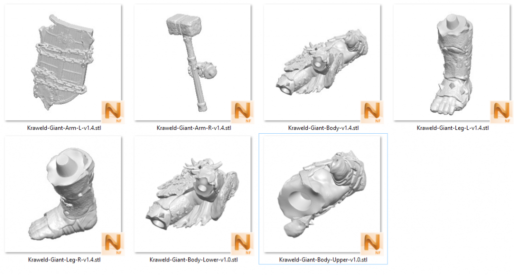 Kraweld the Siege Giant - Printable Scenery