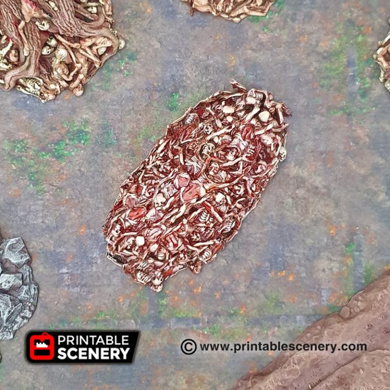 Corpse Piles - Printable Scenery