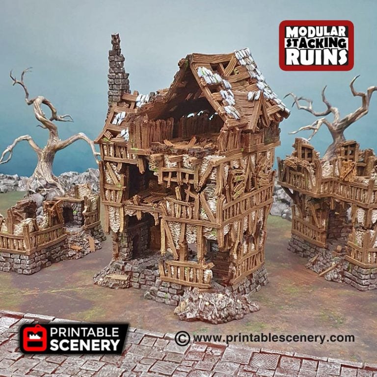 Mimic House - Printable Scenery