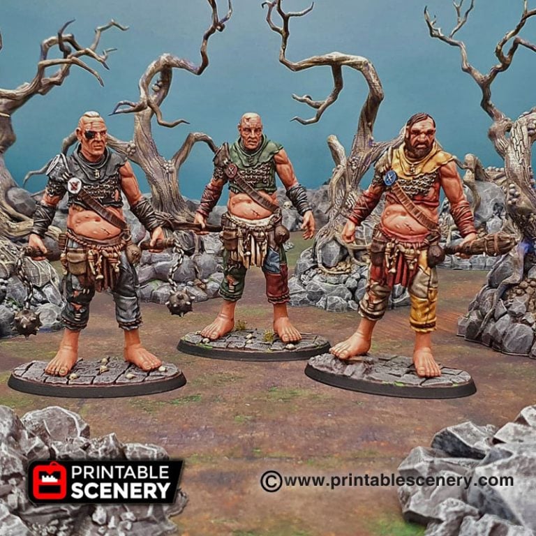 Corpse Piles - Printable Scenery