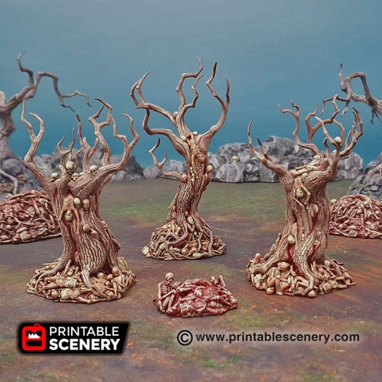 Hag's Cauldron - Printable Scenery