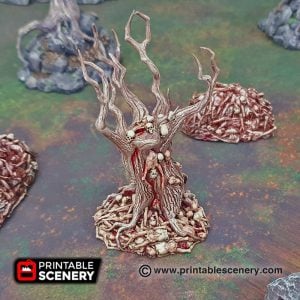 Blood Trees - Printable Scenery