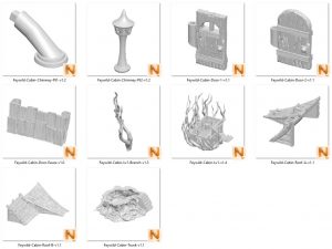 Feywild Cabin - Printable Scenery