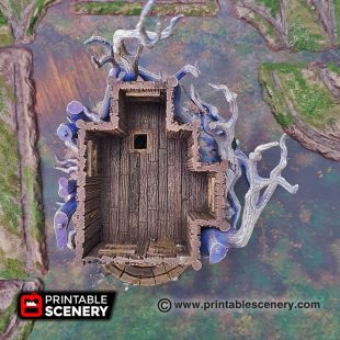 Feywild Cottage - Printable Scenery