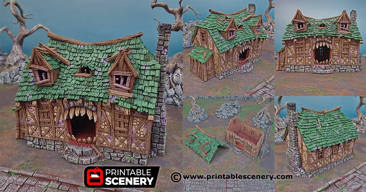 Mimic House - Printable Scenery