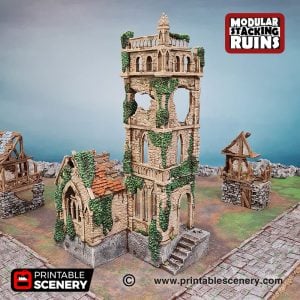 World War 2 terrain - Printable Scenery