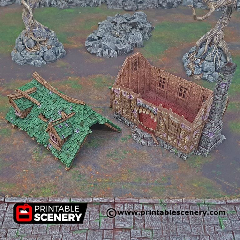 Mimic House - Printable Scenery