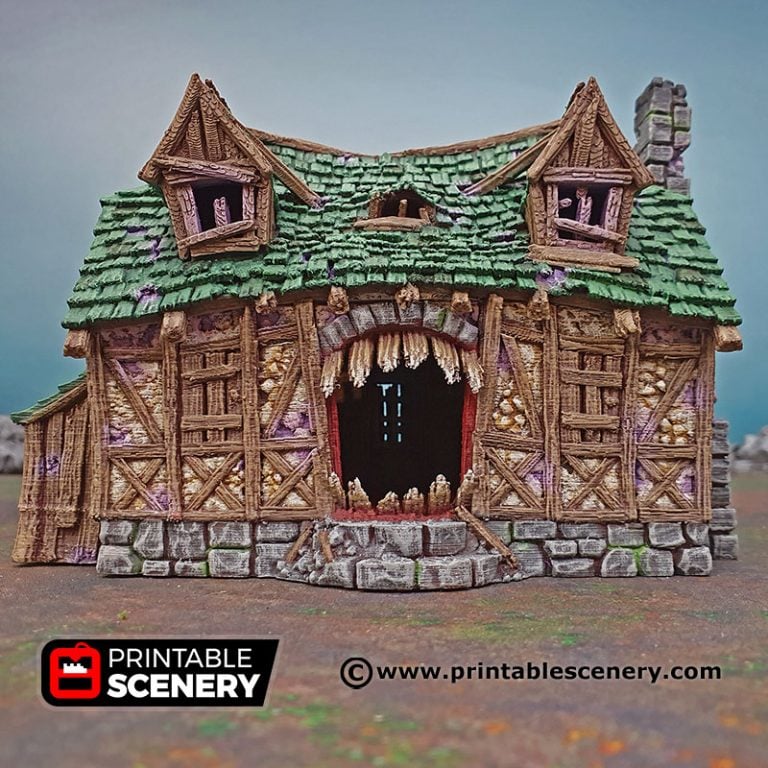 Mimic House - Printable Scenery
