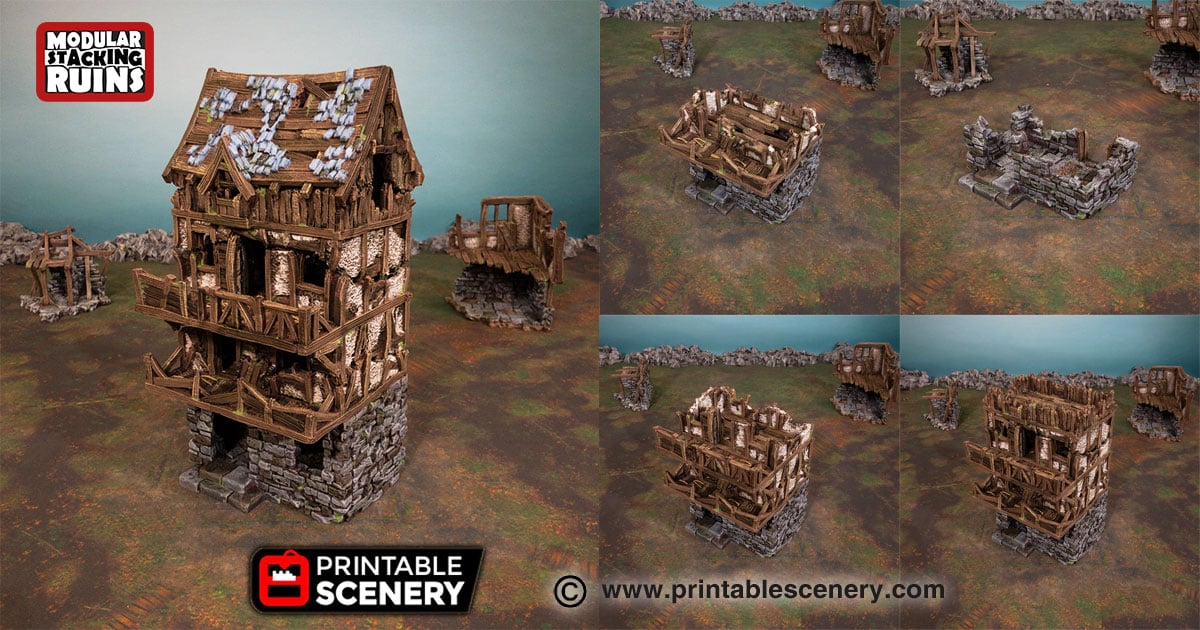 Murder Row - Printable Scenery